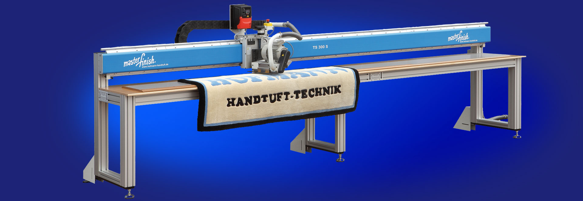 Carpet shearing machines | Hofmann Handtuft-Technik